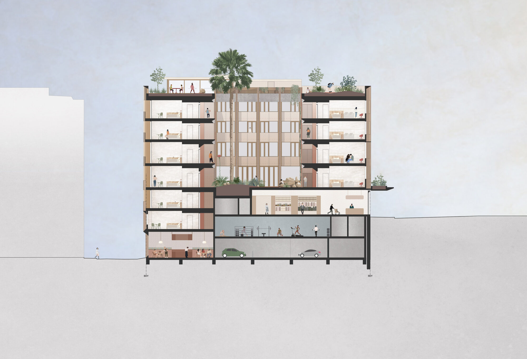 Glebe Student Housing Design Excellence Proposal, Sydney | Carter ...