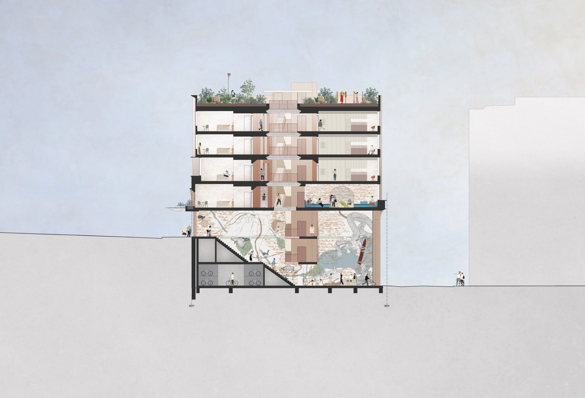 Glebe Student Housing Design Excellence Proposal, Sydney | Carter Williamson