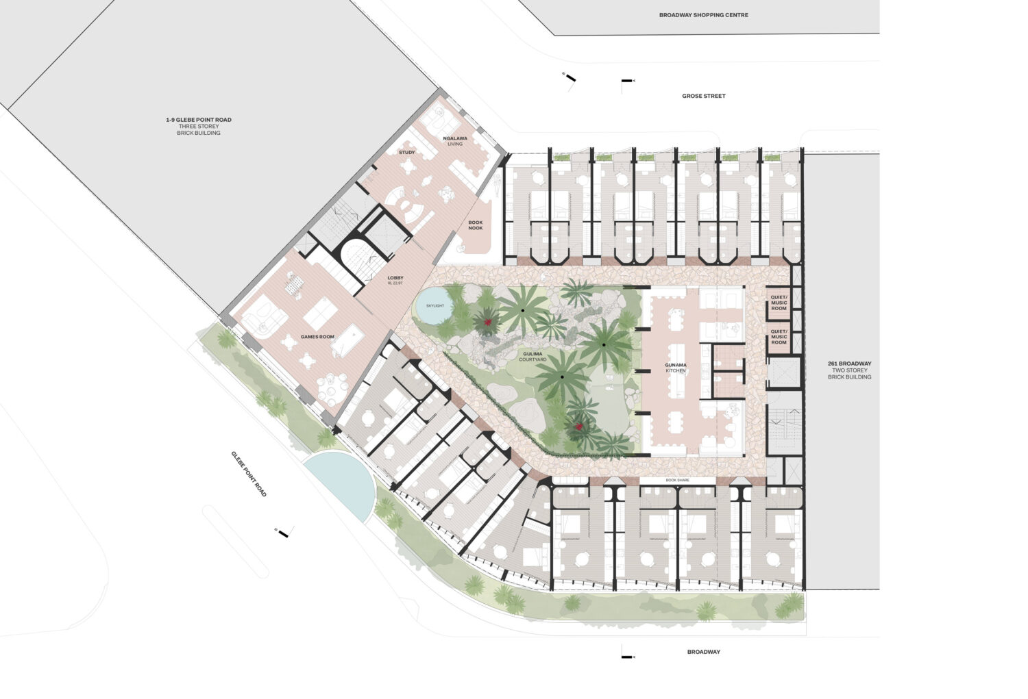 Glebe Student Housing Design Excellence Proposal, Sydney | Carter Williamson